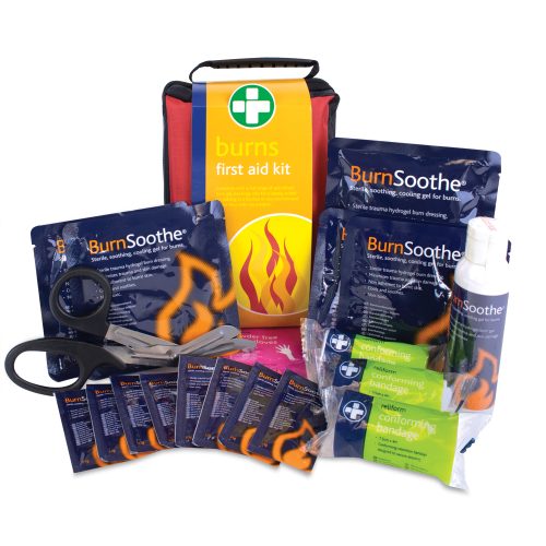 Burns First Aid Kit – Stockholm Bag – One Size – Red – Trade Portal ...