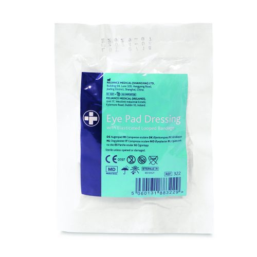 Eye Pad Dressing with Elasticated Loop Bandage – Trade Portal ...