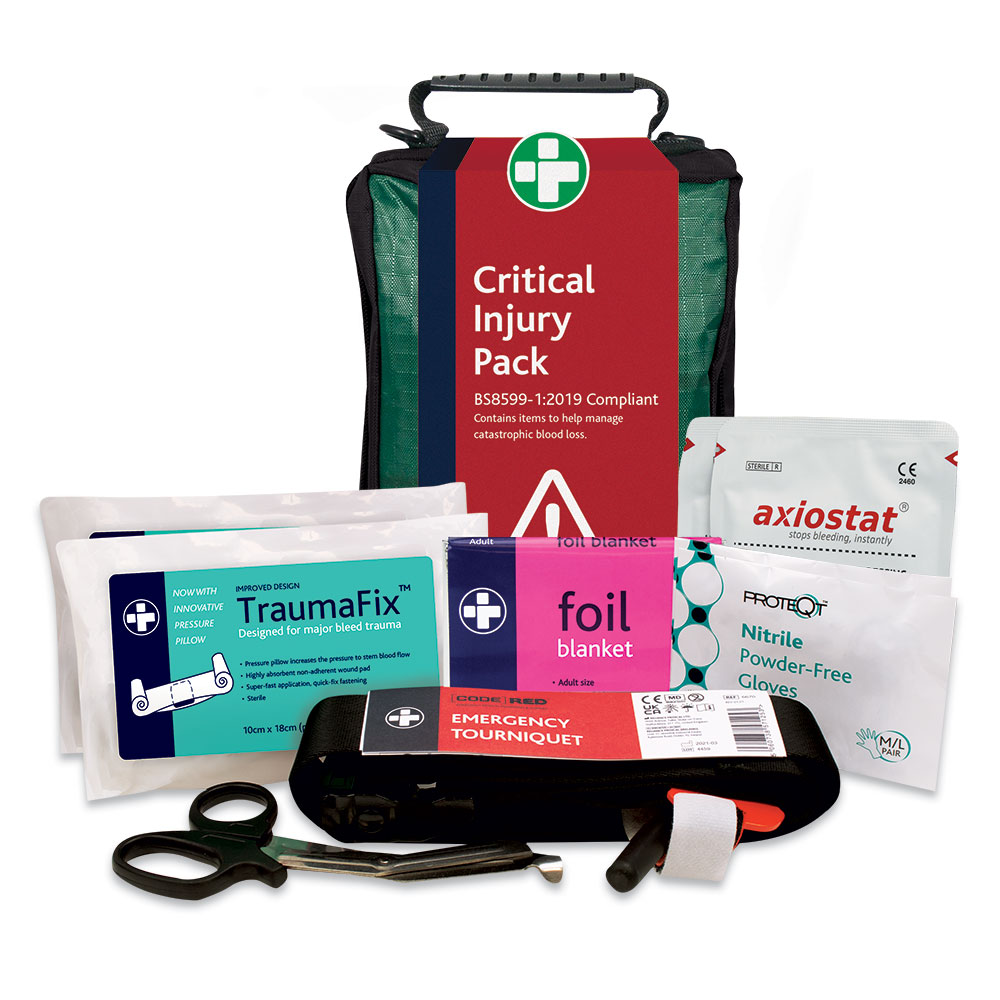 BS8599-1:2019 Critical Injury Pack – Stockholm Bag – Trade Portal ...