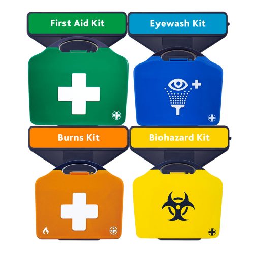 AuraPoint – 4 Unit Point – Large BS8599-1 First Aid Kit, Double Eyewash ...