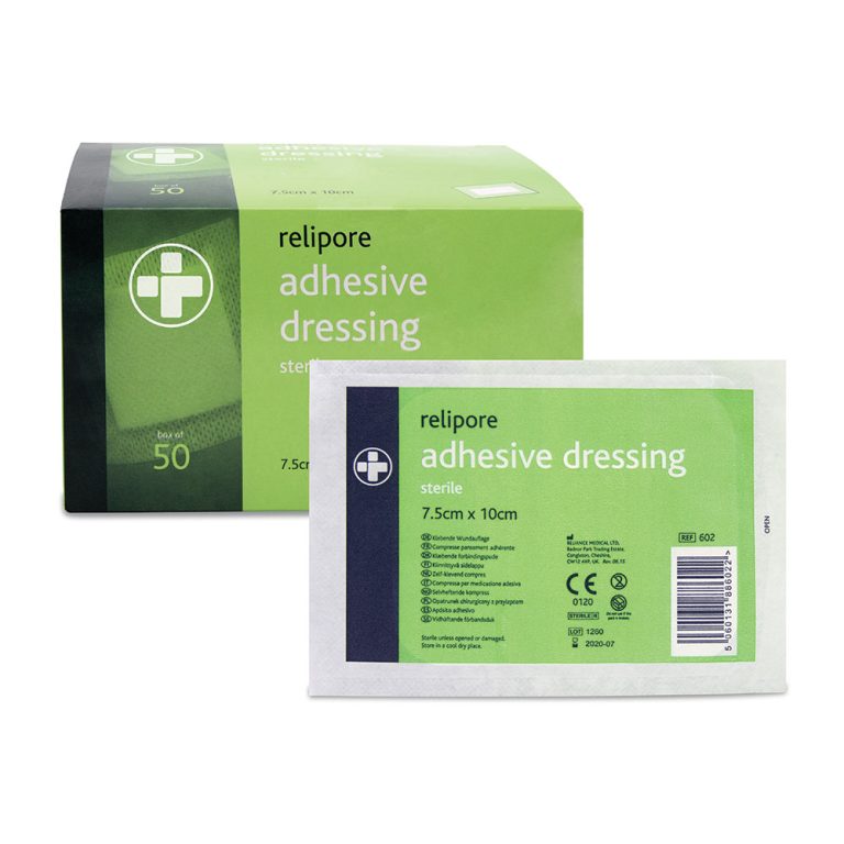 Relipore Adhesive Dressing – 7.5cm x 10cm – Trade Portal – Reliance ...