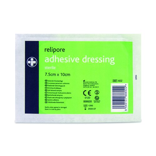 Relipore Adhesive Dressing – 7.5cm x 10cm – Trade Portal – Reliance ...
