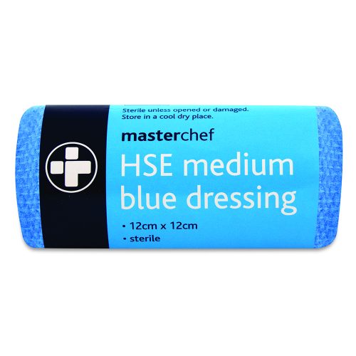 HSE Dressing – Medium 12cm x 12cm – Blue – Trade Portal – Reliance ...