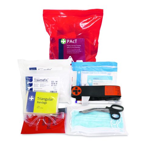 Public Access Trauma (PAcT) First Aid Kit – Red Poly Bag – Trade Portal ...